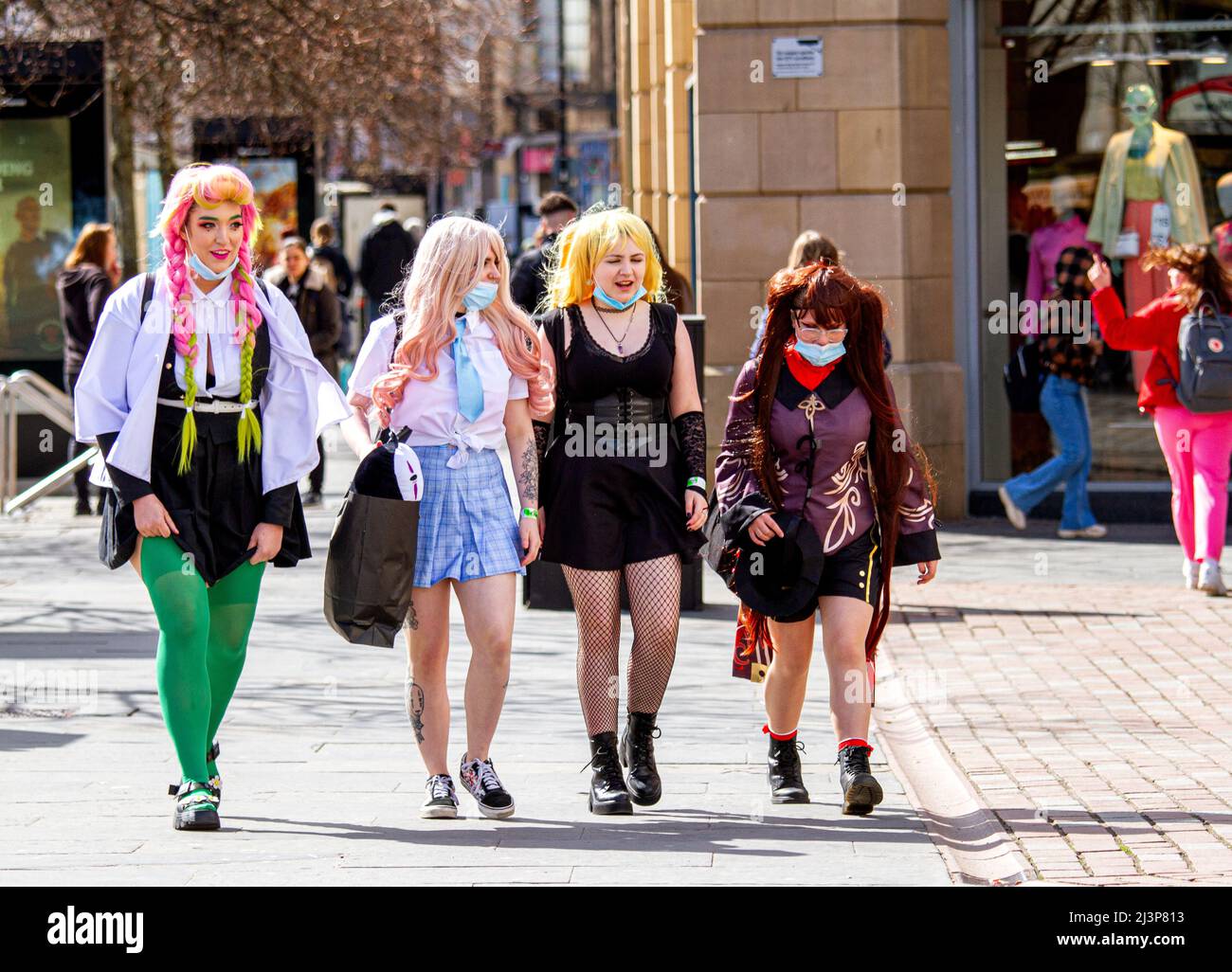 Dundee, Tayside, Scotland, UK. 9th Apr, 2022. COSPLAY, gaming, and ...