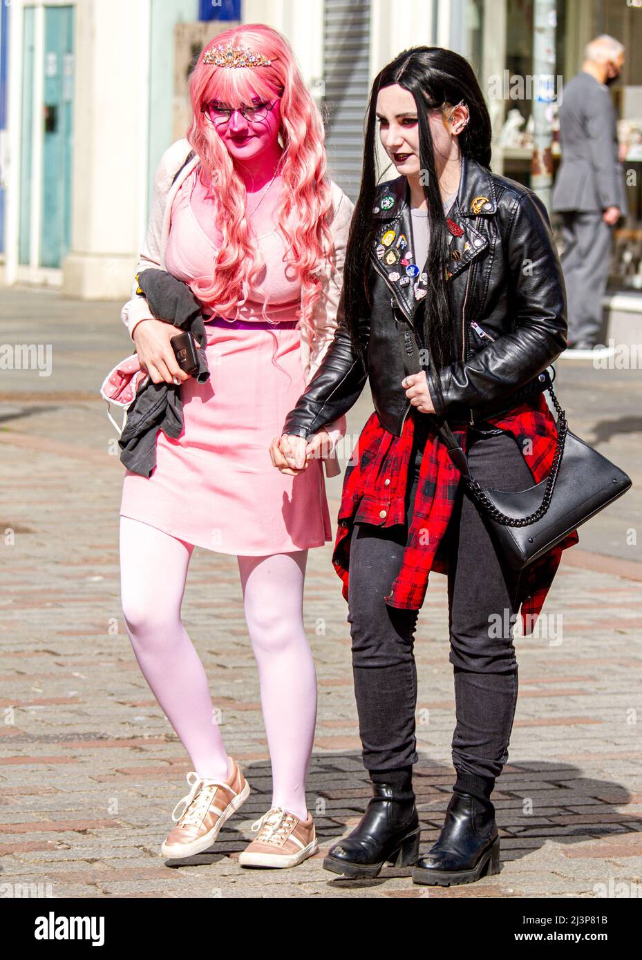 Dundee, Tayside, Scotland, UK. 9th Apr, 2022. COSPLAY, gaming, and ...