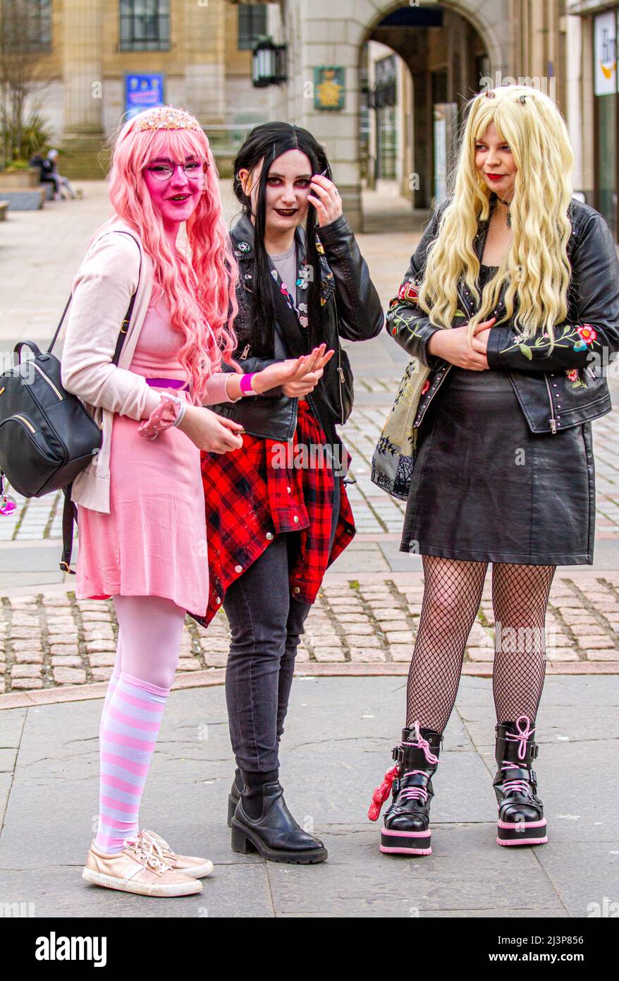 Dundee, Tayside, Scotland, UK. 9th Apr, 2022. COSPLAY, gaming, and ...