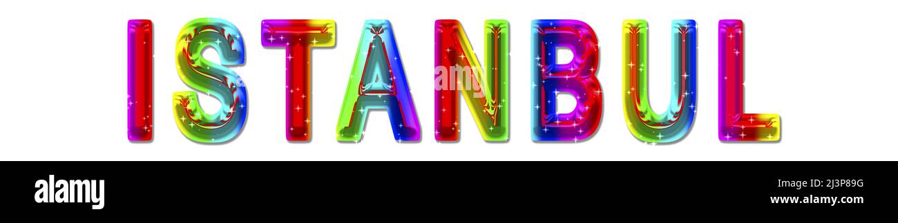 Istanbul turkey town city Cut Out Stock Images & Pictures - Alamy