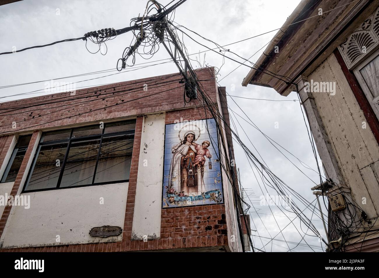 Zaruma, city destroyed by illegal mining, Ecuador Stock Photo - Alamy