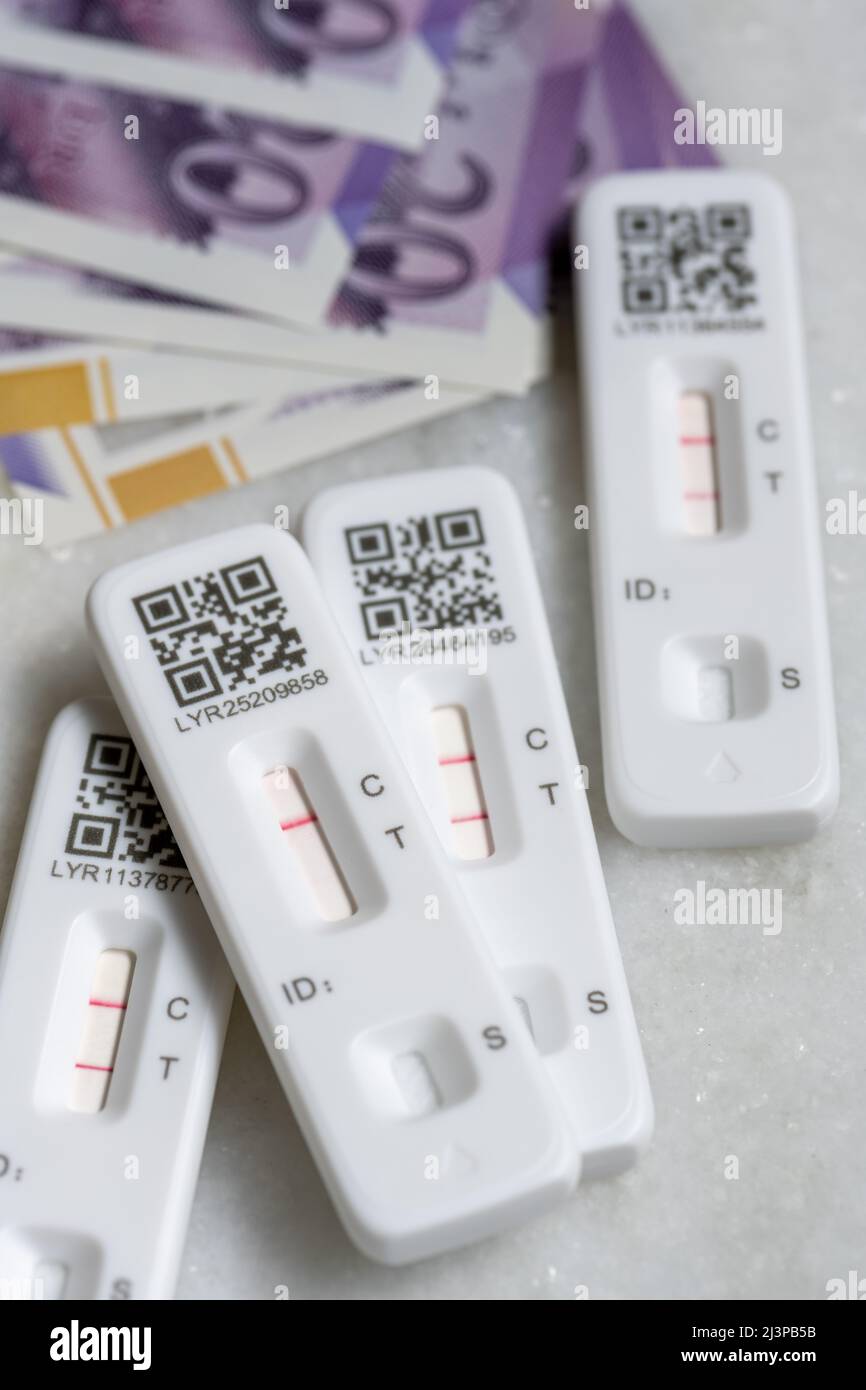 Positive lateral flow test uk hi-res stock photography and images - Alamy