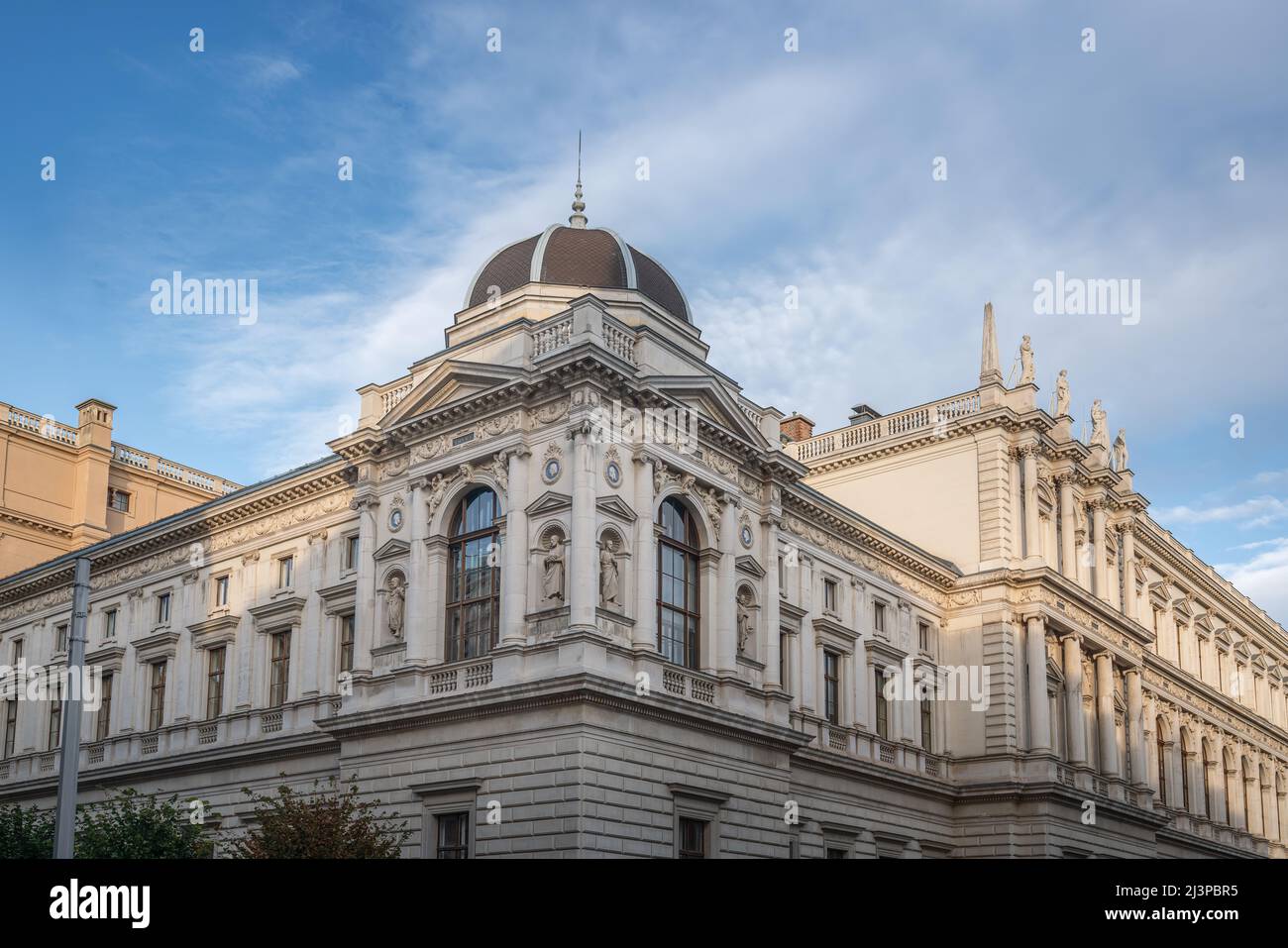 Modern architecture university in vienna High Resolution Stock ...