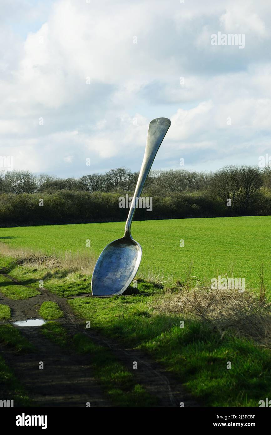Giant spoon hi-res stock photography and images - Alamy