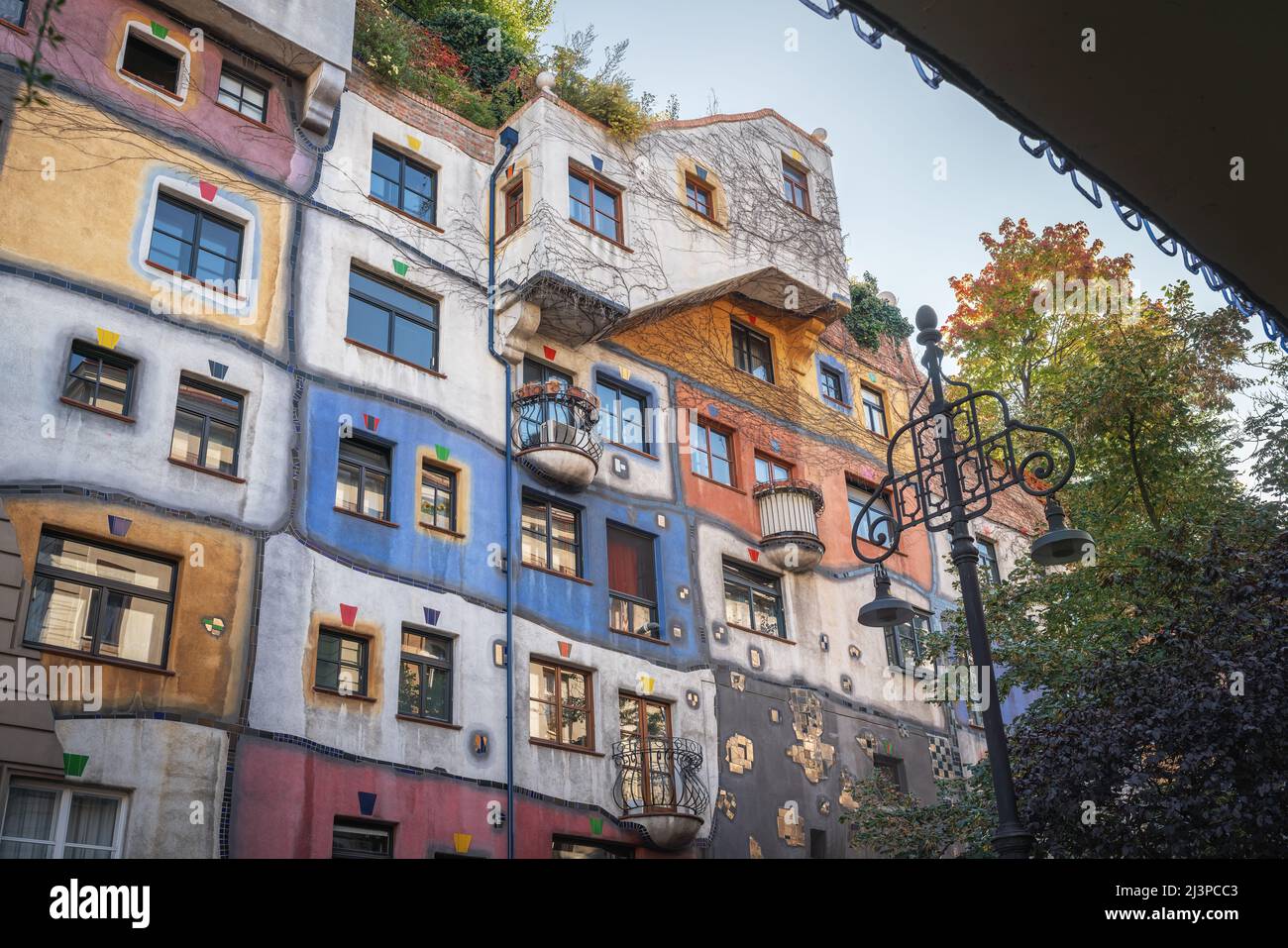 House of the artist friedensreich hundertwasser hi-res stock ...