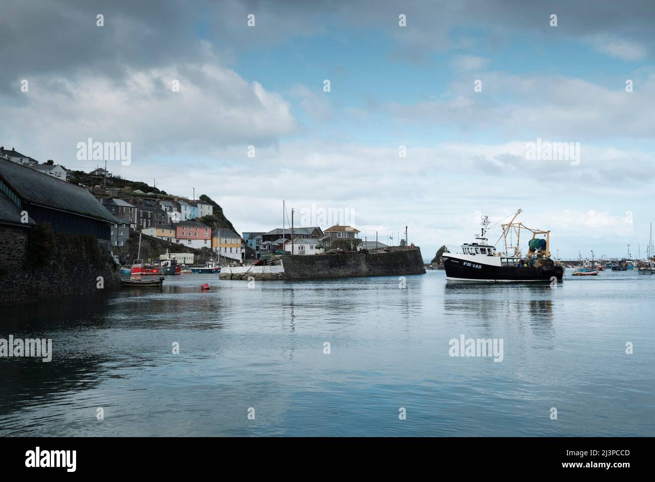 British fishing fleet, fishing boat Copious FH145 returning to ...