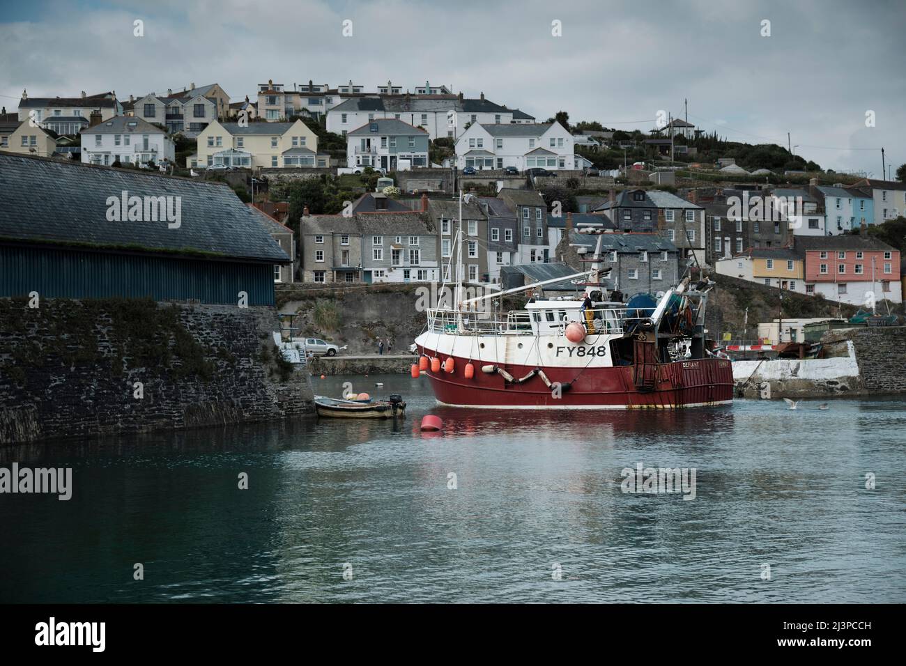 British fishing fleet, Fishing boat Defiant FY848 returning to ...