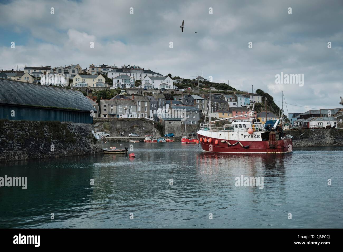 British fishing fleet, Fishing boat Defiant FY848 returning to ...