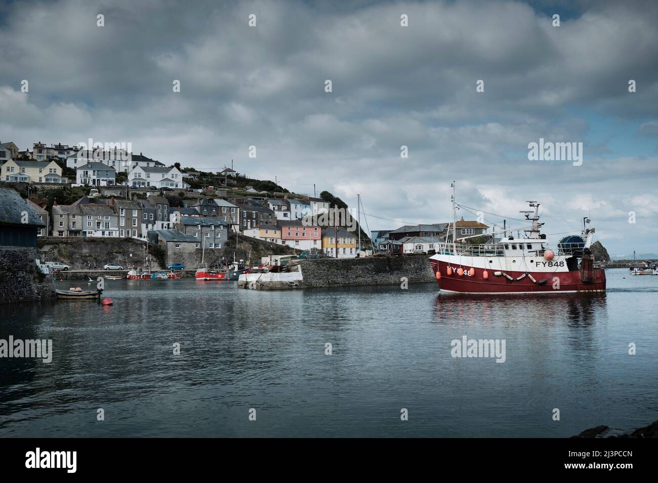 British fishing fleet, Fishing boat Defiant FY848 returning to ...