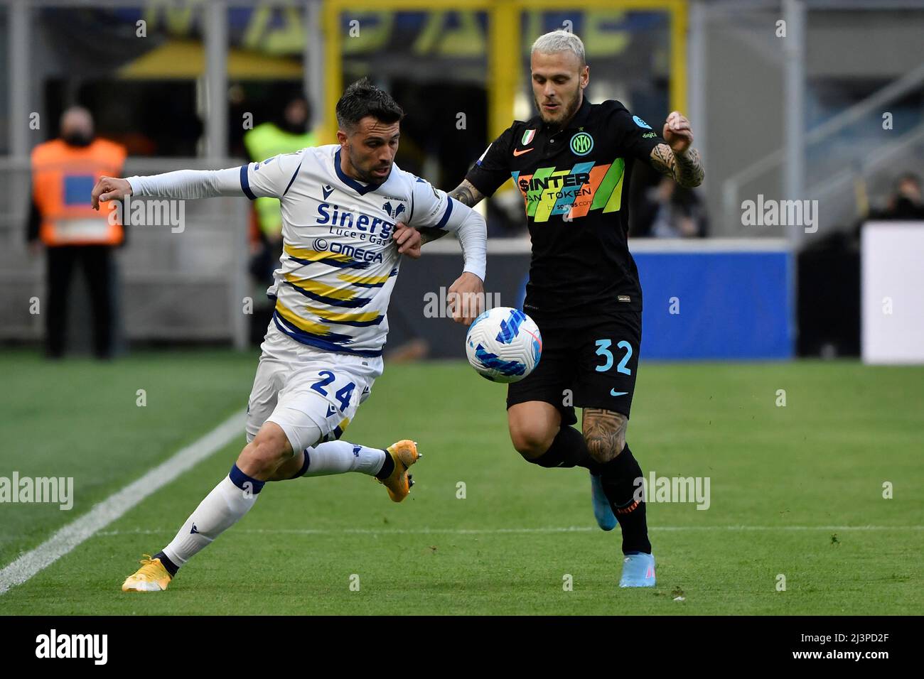 Federico dimarco of hellas verona fc hi-res stock photography and ...