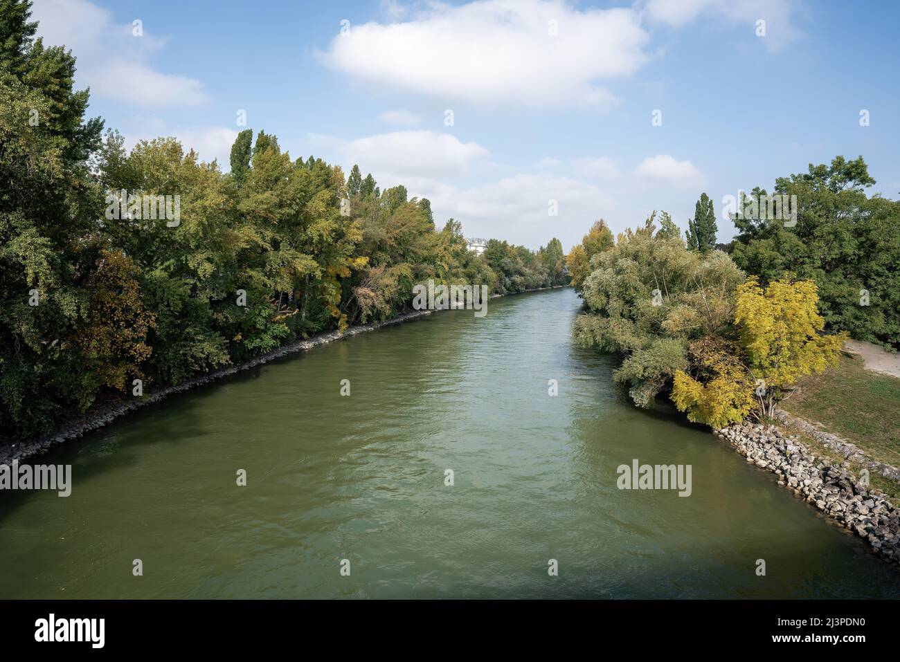 Donaukanal (Danube Canal) - Vienna, Austria Stock Photo - Alamy