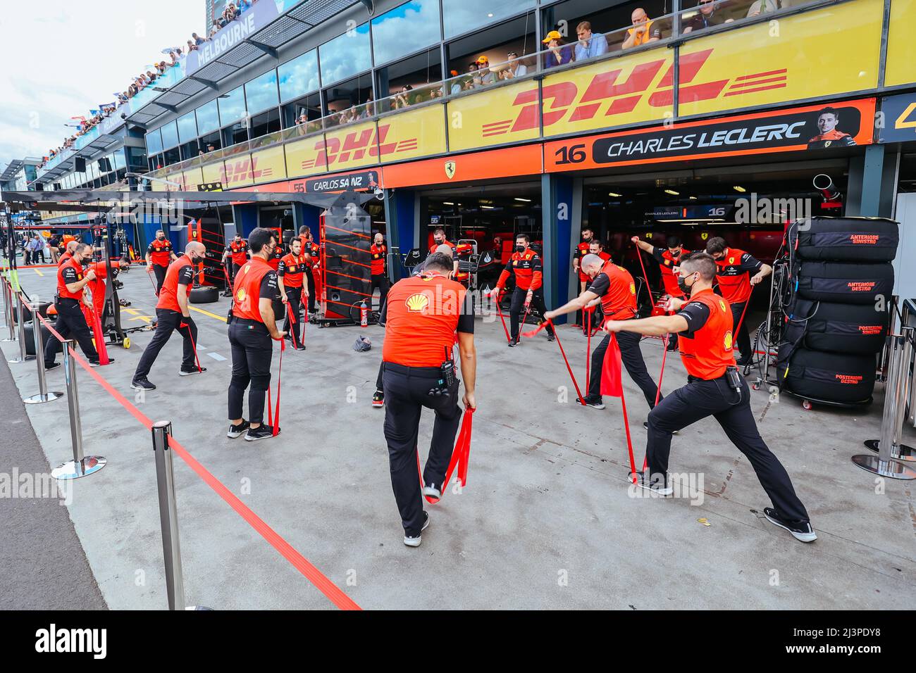 Scuderia ferrari mechanics hi-res stock photography and images - Alamy