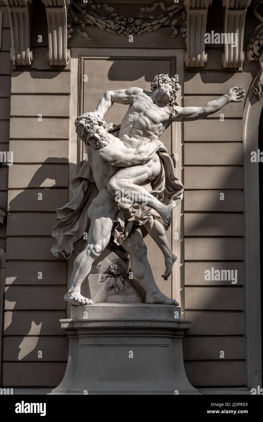 Hercules and antaeus hi-res stock photography and images - Alamy
