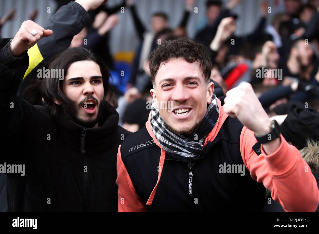 Mk dons fans hi-res stock photography and images - Alamy