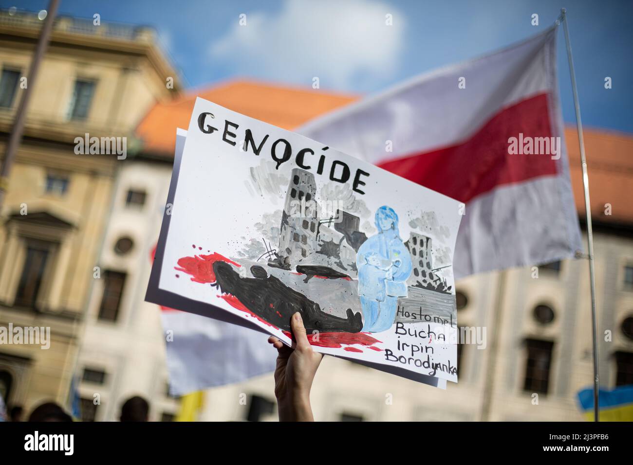 Bucha flag hi-res stock photography and images - Alamy