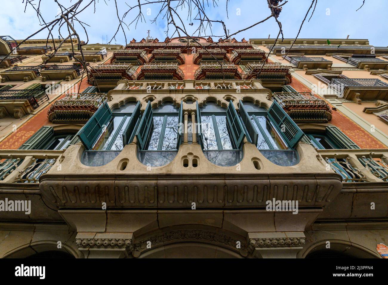 Barcelona, Spain. An outstanding example of late Modernism building ...