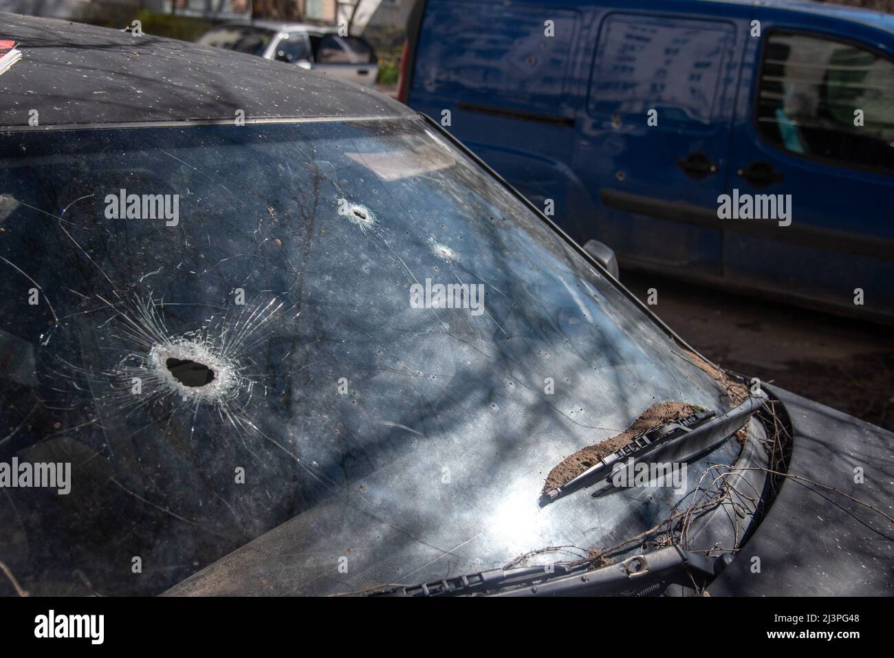 Shrapnel damage hi-res stock photography and images - Alamy