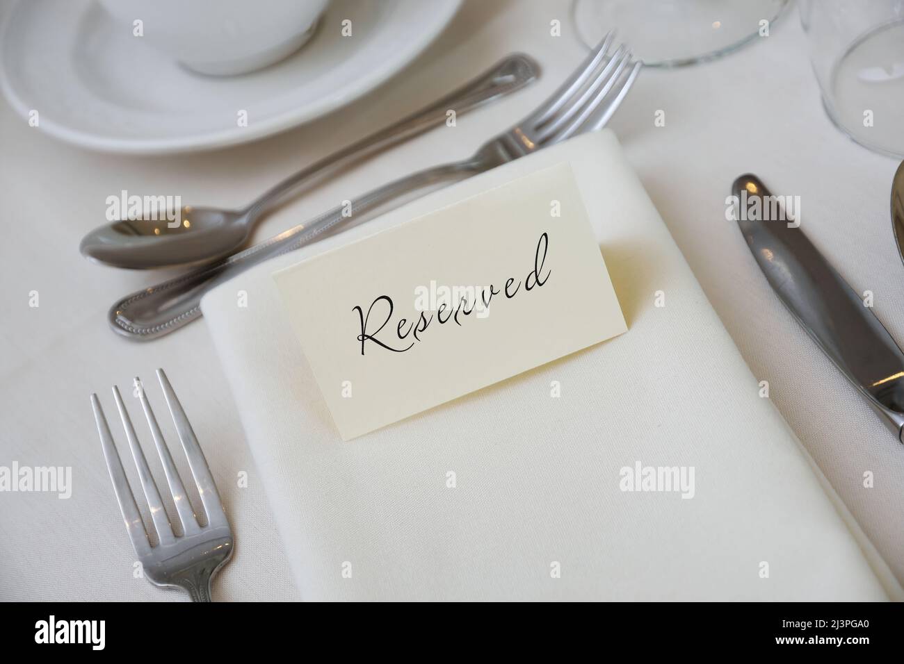 Reserved sign hi-res stock photography and images - Alamy