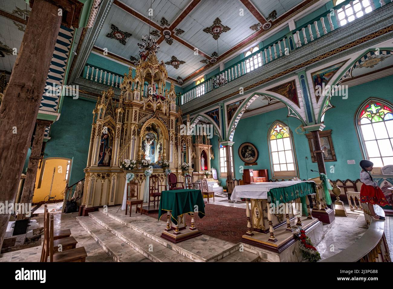 Zaruma, city destroyed by illegal mining, Ecuador Stock Photo - Alamy