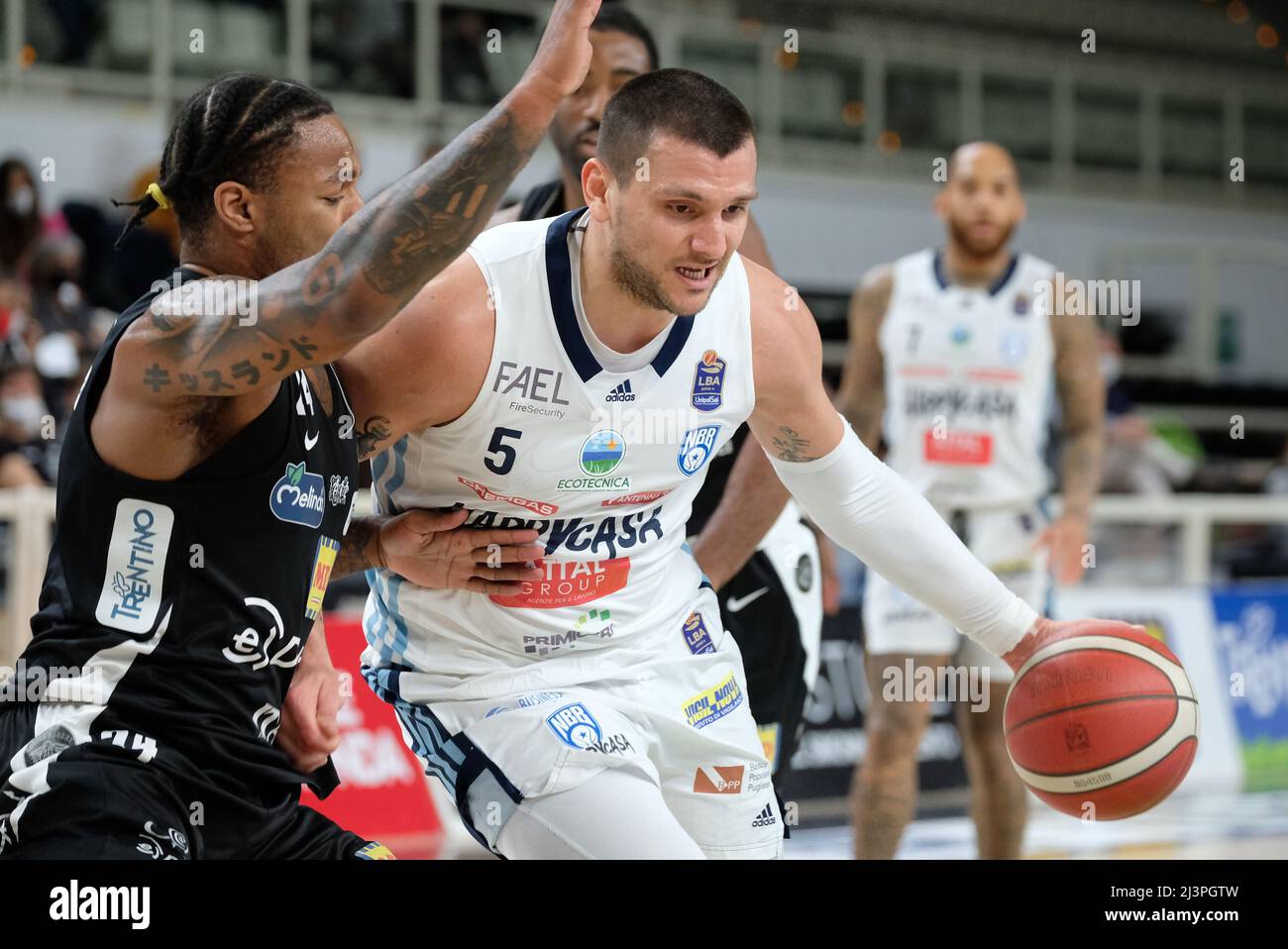 BLM Group Arena, Trento, Italy, April 09, 2022, Alessandro Gentile ...