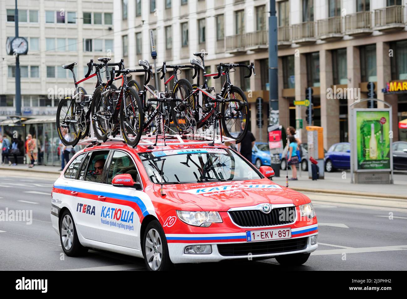 Car cycling hi-res stock photography and images - Alamy