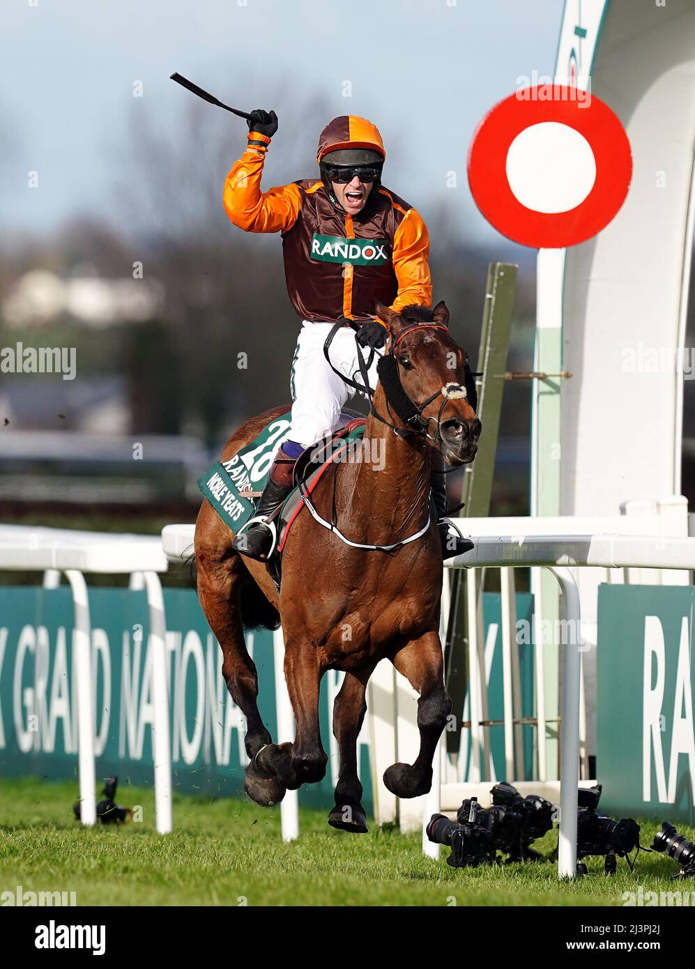 Noble Yeats ridden by jockey Sam Waley-Cohen win the Randox Grand ...