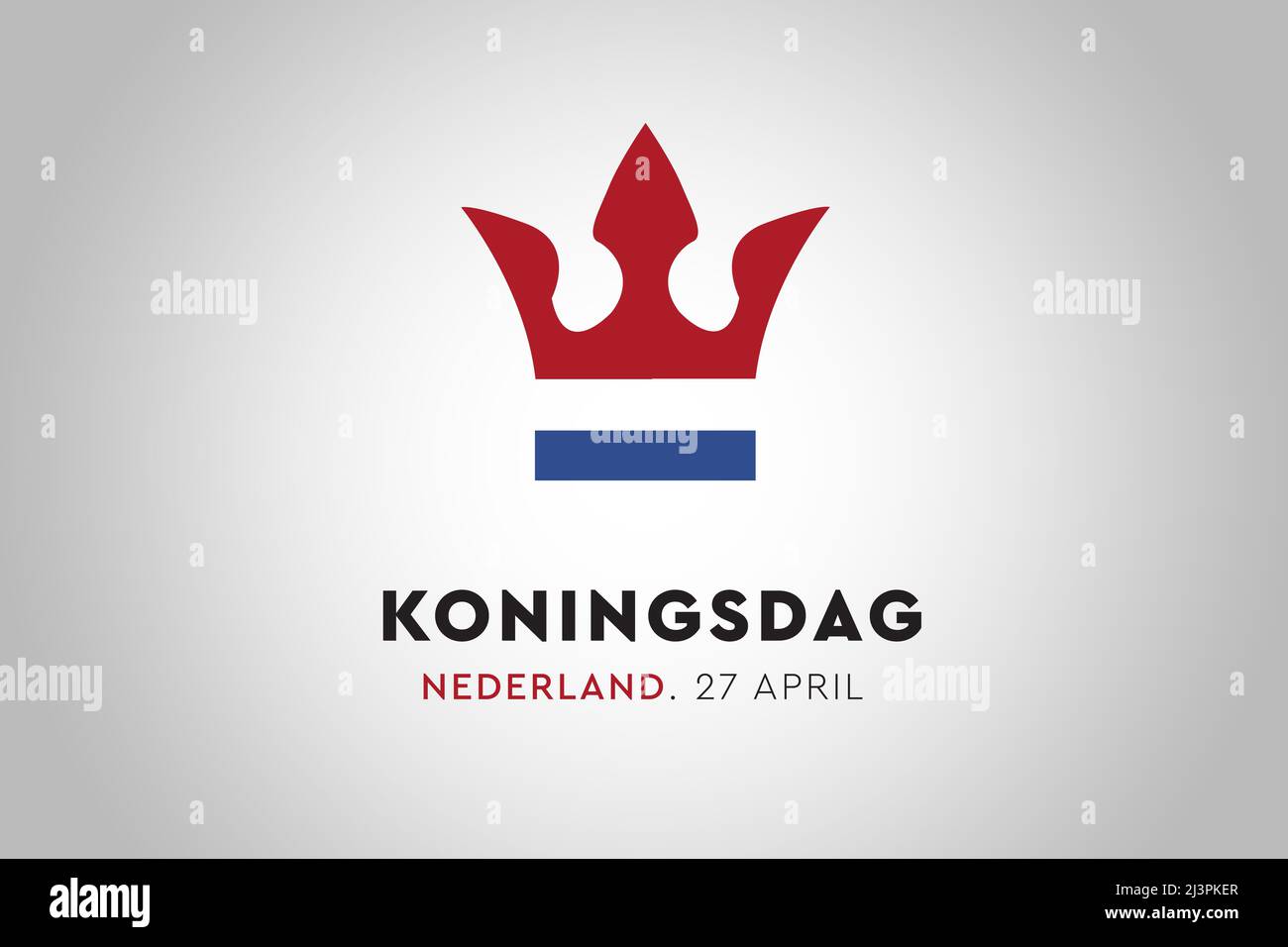 Koningsdag in the Netherlands. Fijne Koningsdag or Happy King's Day ...