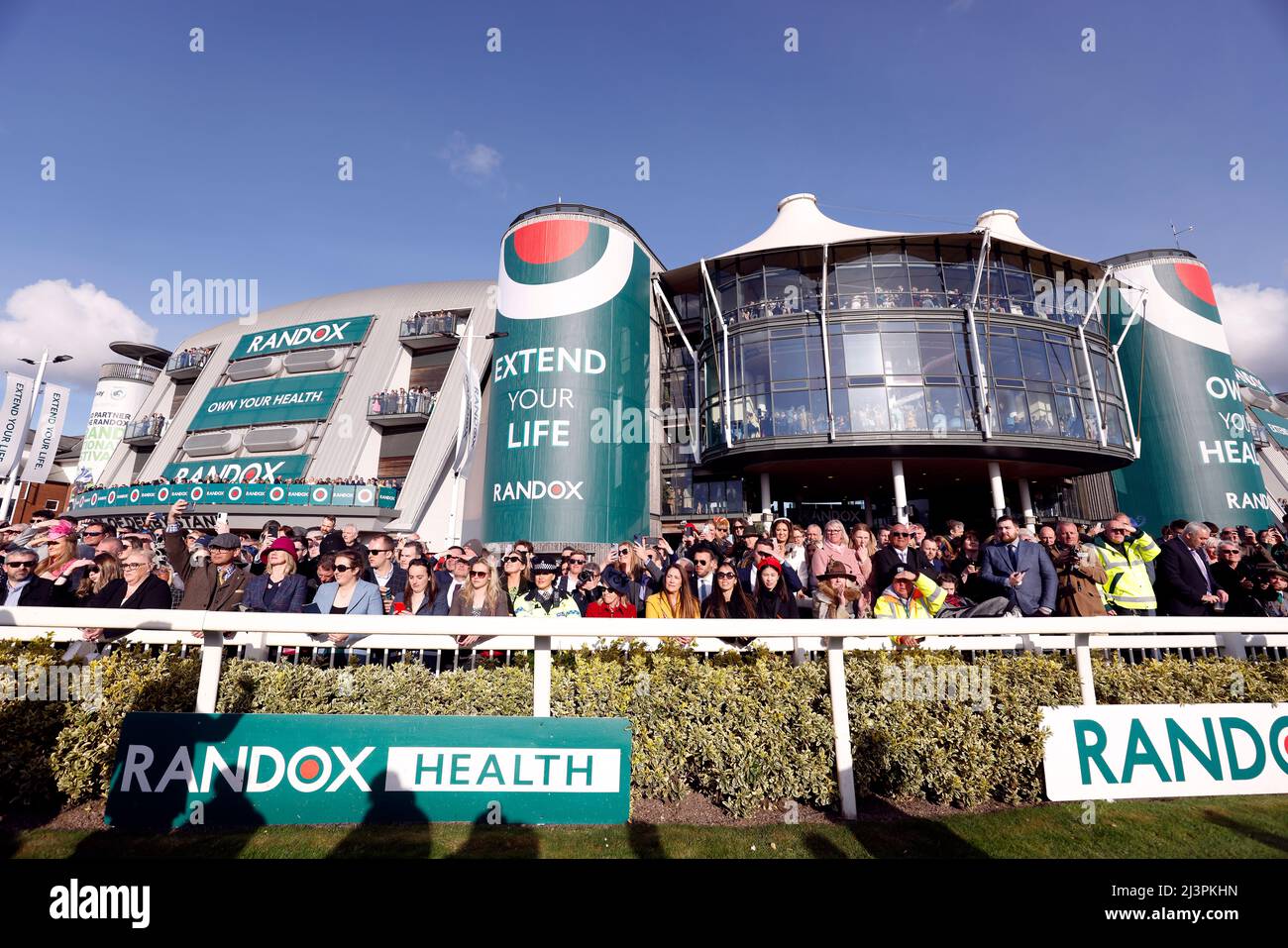 Racegoers during Grand National Day of the Randox Health Grand National ...