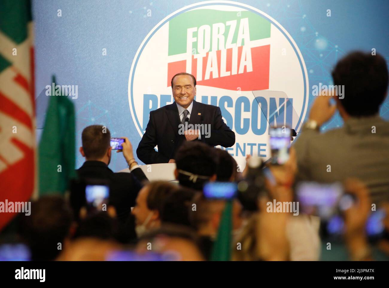 Leader of forza italia silvio berlusconi hi-res stock photography and ...