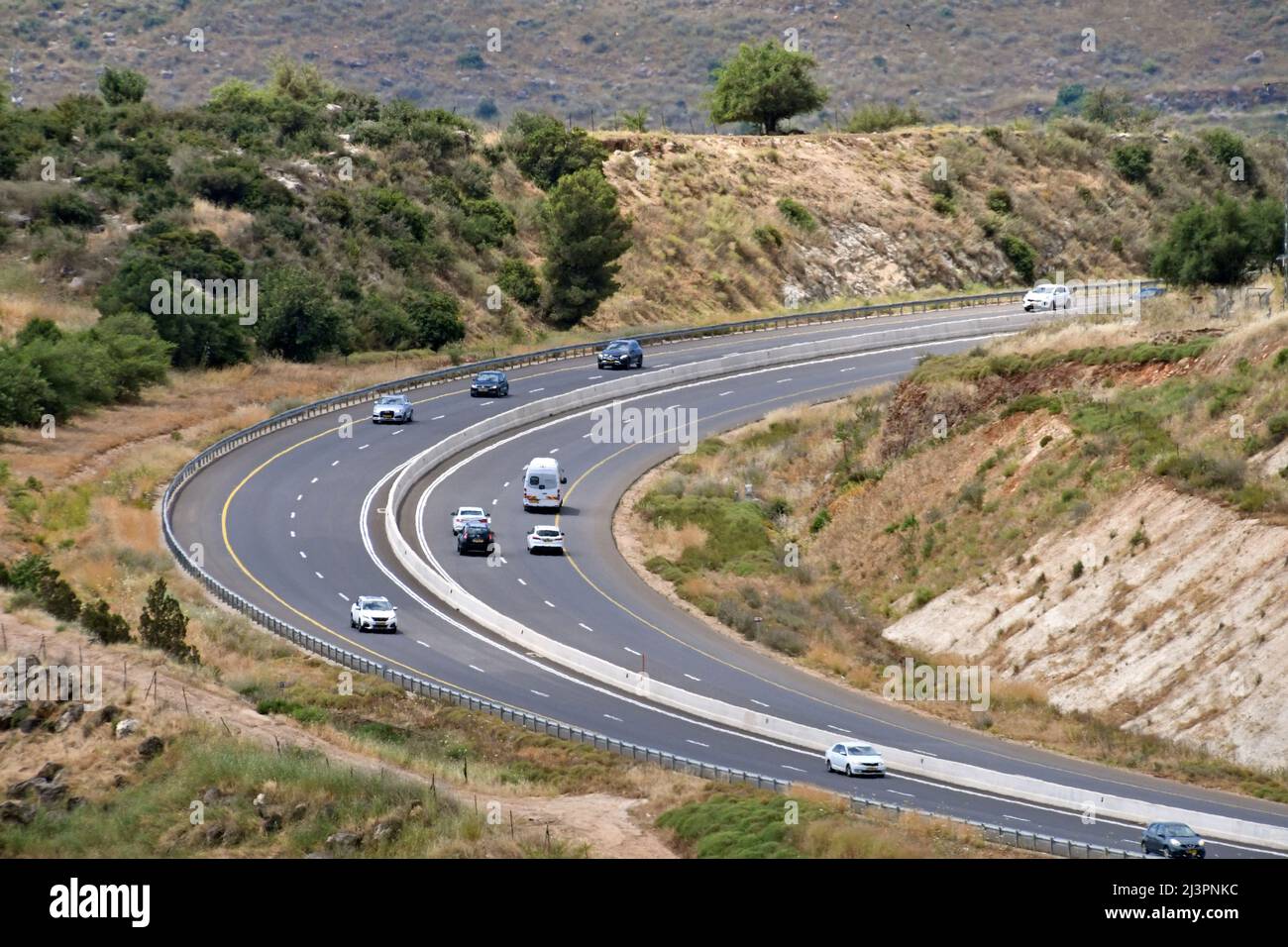 Highway curve hi-res stock photography and images - Alamy