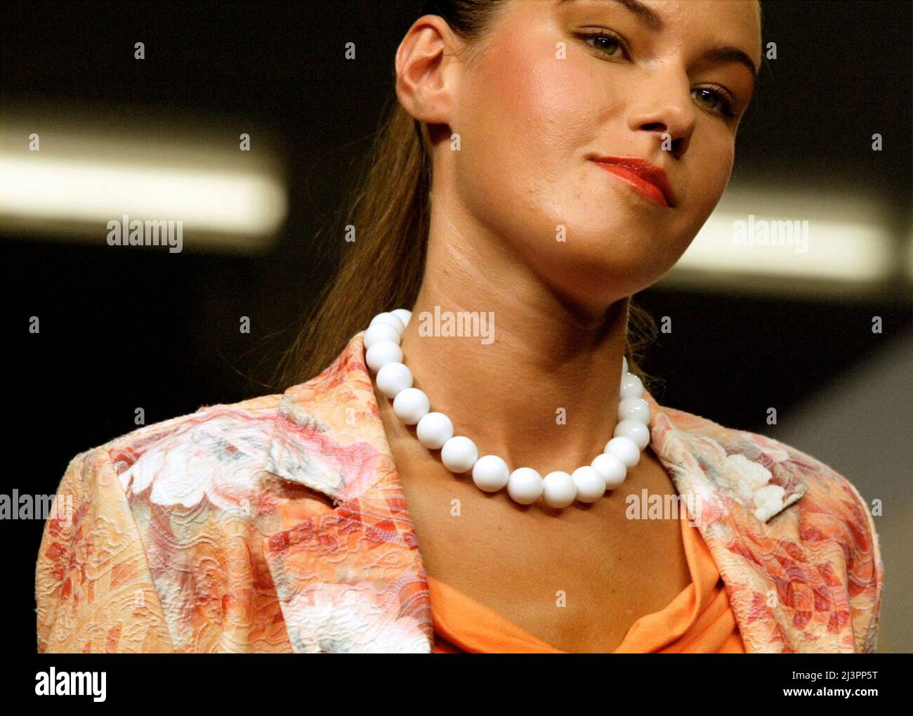 Models on the catwalk during the Stockholm fashion show Stock Photo - Alamy