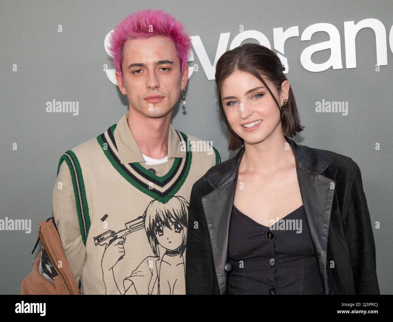 Los Angeles, California, USA. 08th Apr, 2022. Lucas Machado and ...