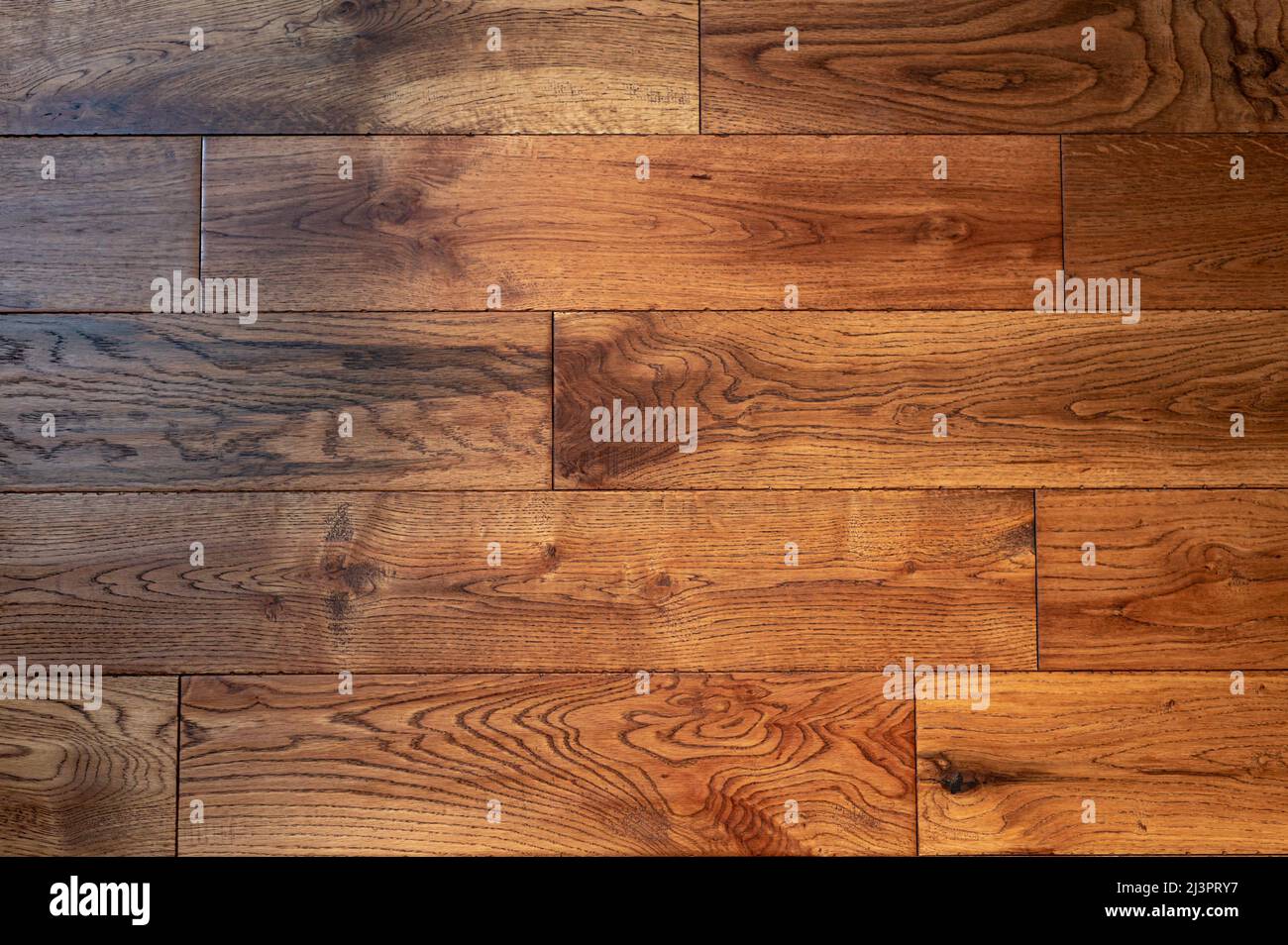 Solid oak wood flooring Stock Photo - Alamy