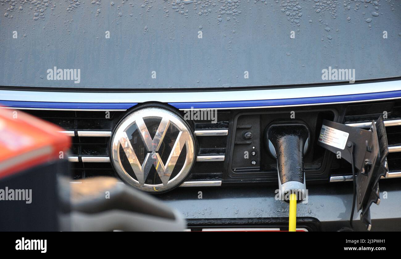 Copenhagen /Denmark/ 25January 2020 / Made in Germany VW Volks wagen ...