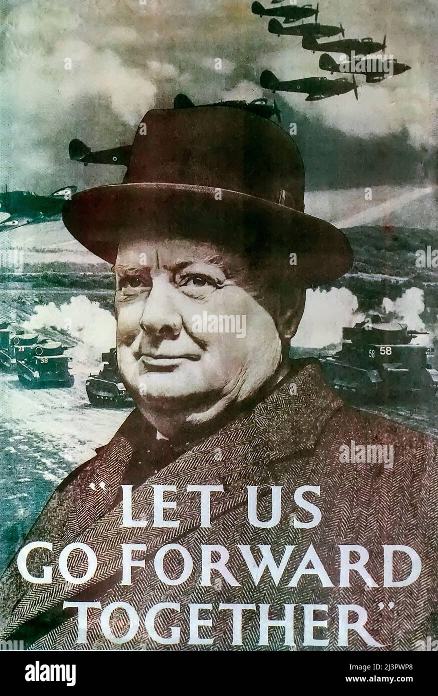 Ww2 poster british hi-res stock photography and images - Alamy