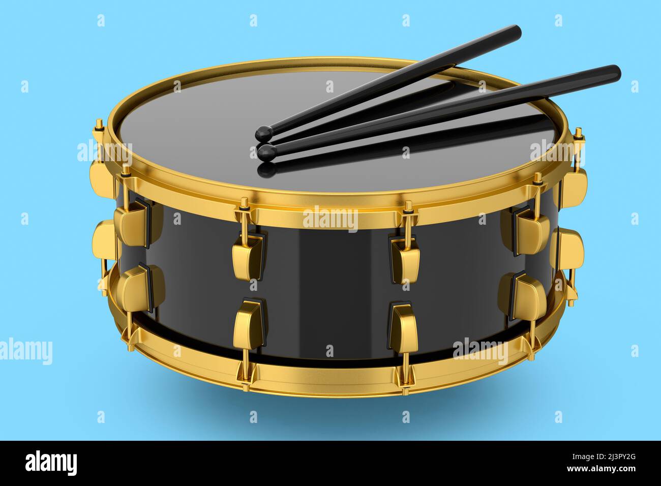 Blue Snare Drum Sticks