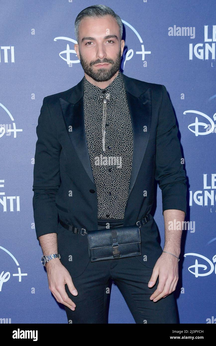 Rome, Italy. 08th Apr, 2022. Luca Pontillo attends the red carpet of ...