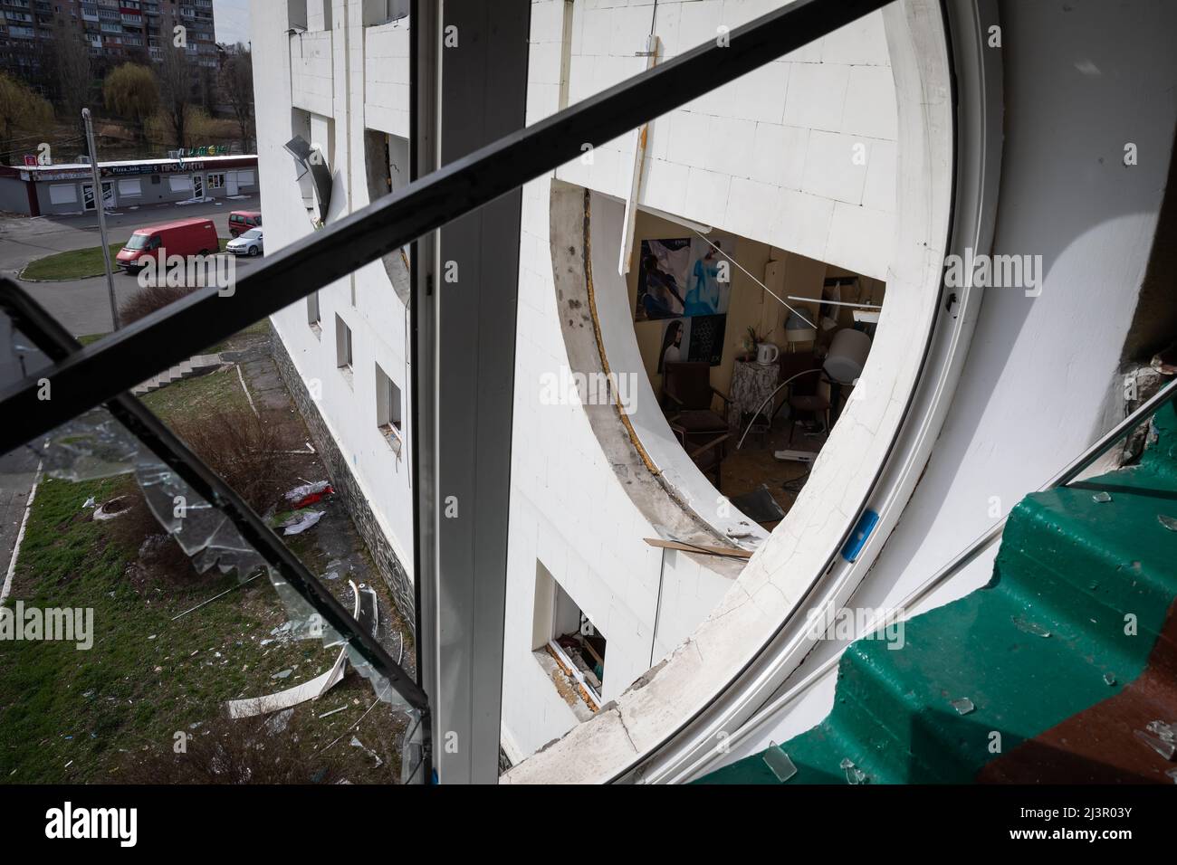bucha massacre and identification of dead bodies Stock Photo - Alamy