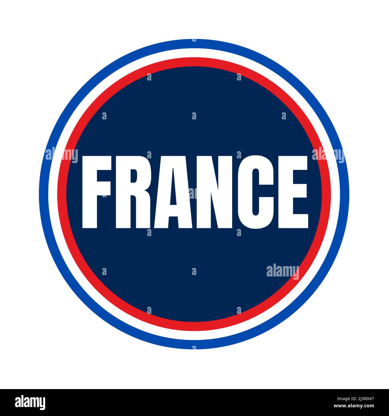 France symbol icon illustration with a white background Stock Photo - Alamy