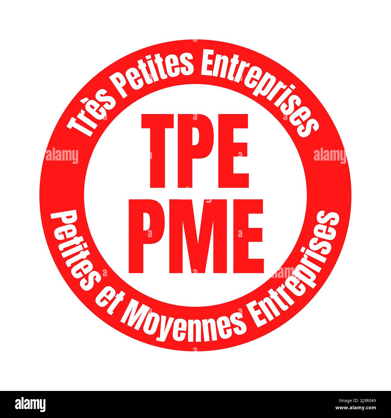 Symbol TPE PME very small companies small and medium-sized companies ...
