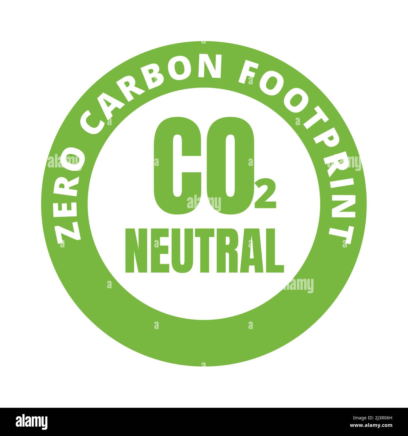 CO2 neutral symbol icon Stock Photo - Alamy