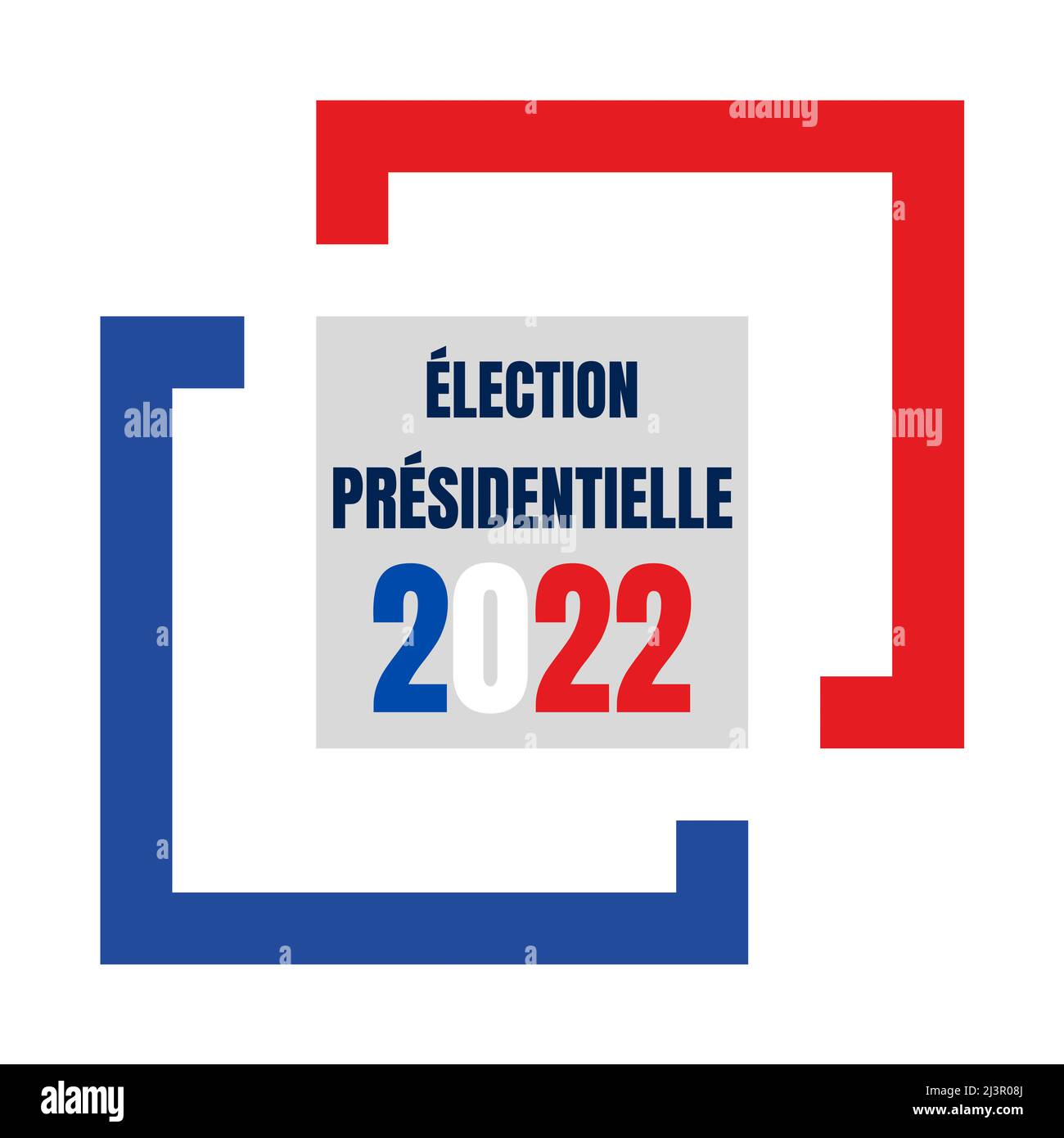 French presidential election in 2022 symbol icon called election ...