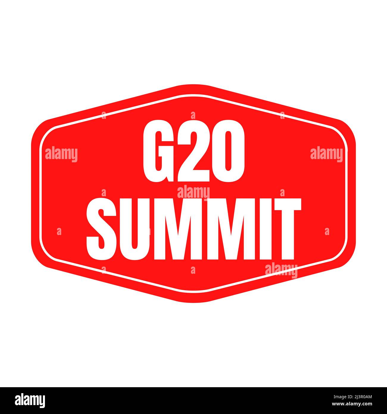 G20 summit symbol icon illustration Stock Photo - Alamy
