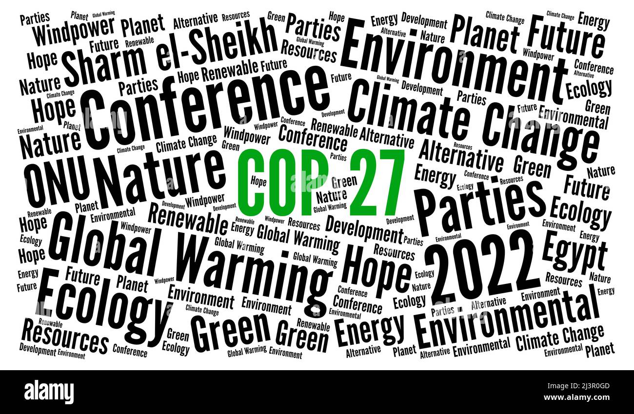 Cop 27 egypt sign hi-res stock photography and images - Alamy