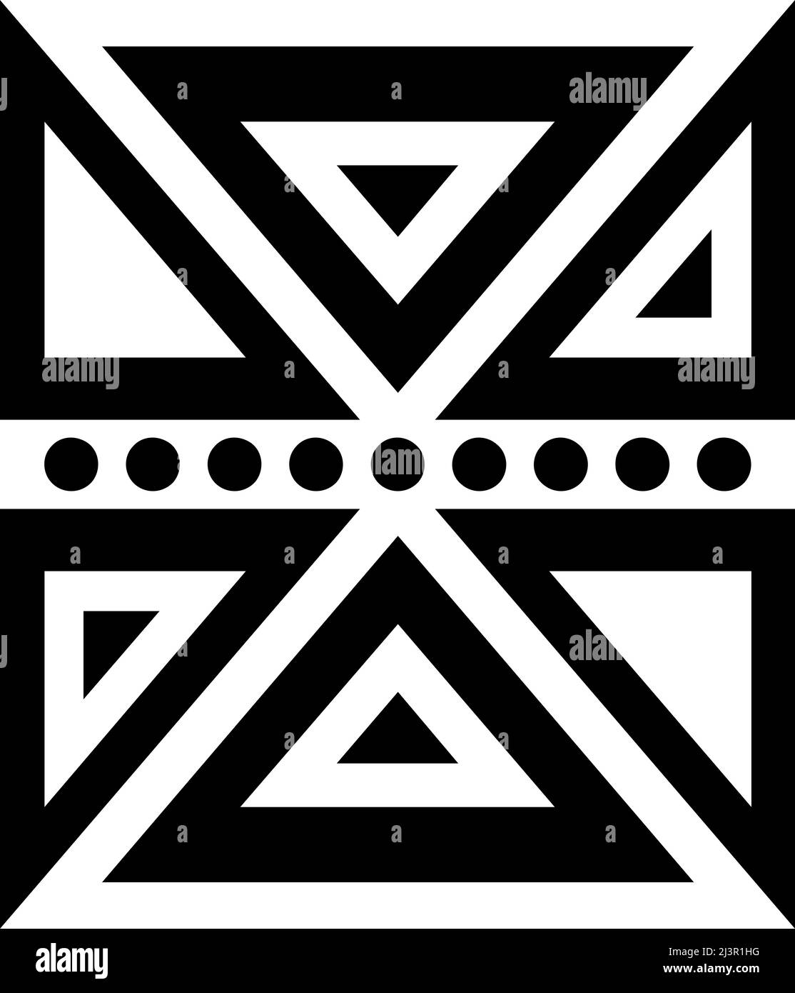 Zimbabwe pattern motif sign illustration Stock Photo - Alamy