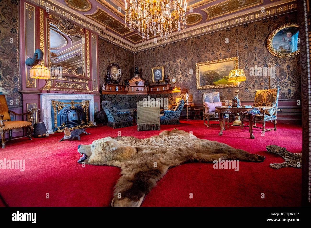The renovated royal palace Het Loo in Apeldoorn, the Netherlands. The ...