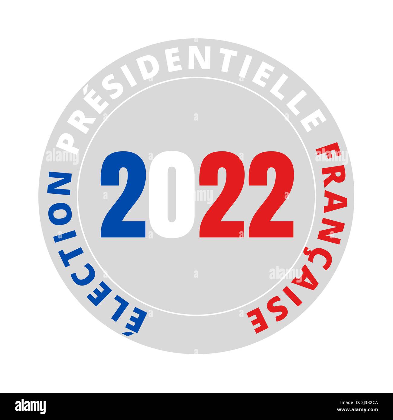 French presidential election in 2022 symbol icon called election ...
