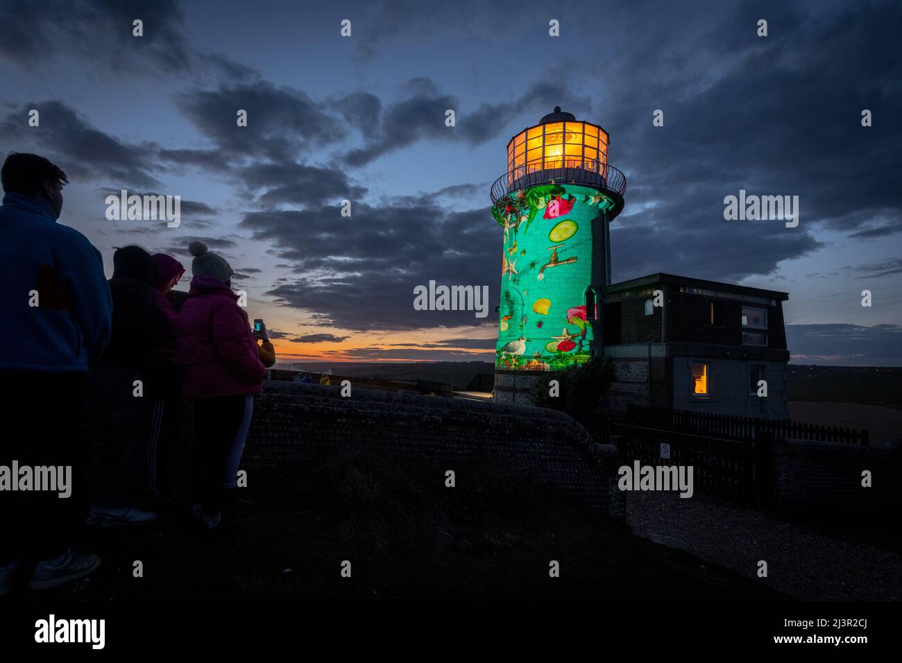 Belle Tout Lighthouse Beachy Head, East Sussex, UK . 9th April ...
