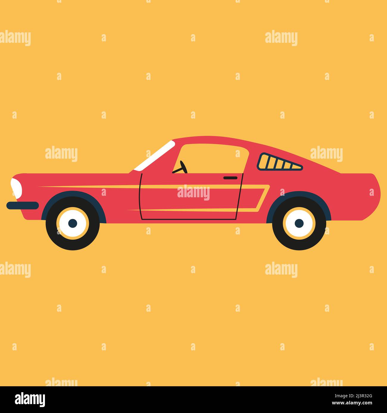 Car trunk icon flat Stock Vector Images - Alamy