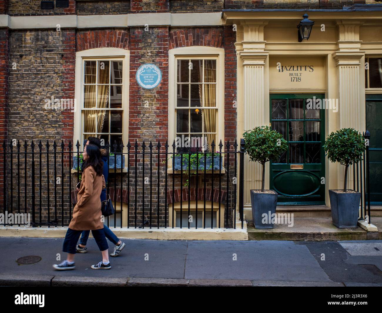 Hazlitt's Hotel London, Boutique Hotel in Soho London. The building is ...